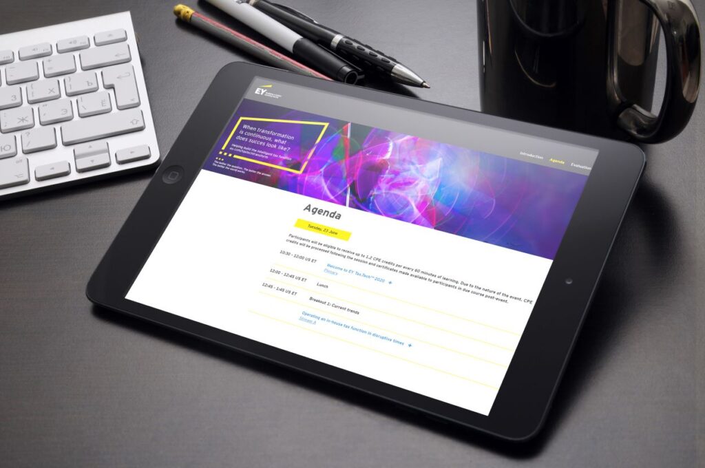 EY goes virtual for Indirect Tax event - Live Group